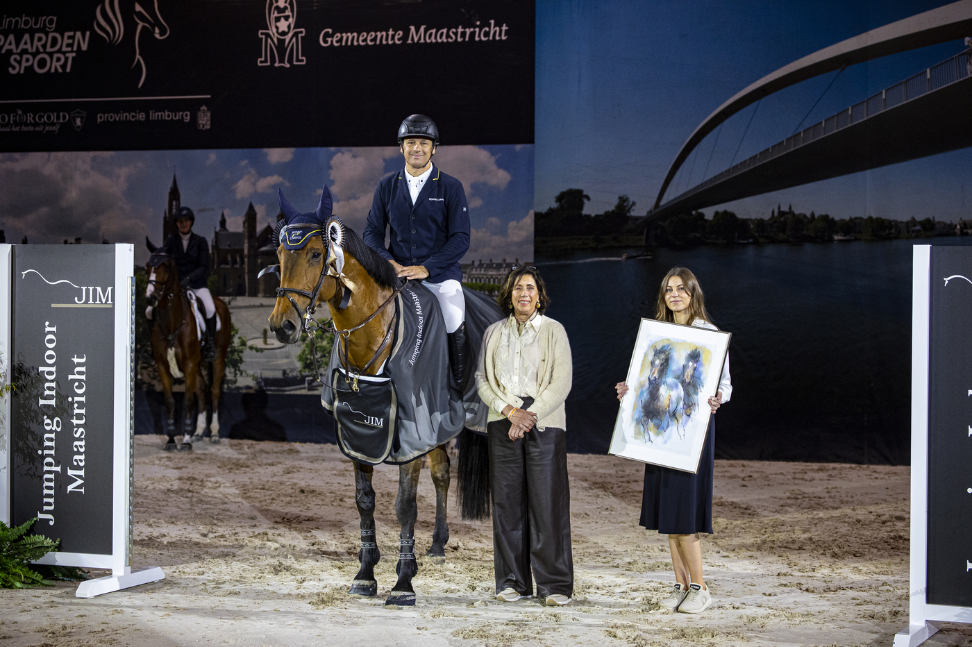 Gilberto Sayão Da Silva pakt overtuigend de winst in Marli Hommel Prijs ...
